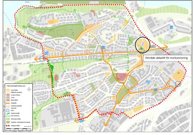 Ny entré till Aspudden med 300 bostäder - BÄTTRE STADSDEL