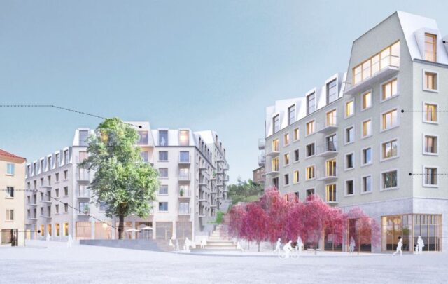 Förslag: Större centrum och 270 nya bostäder i Aspudden - BÄTTRE STADSDEL