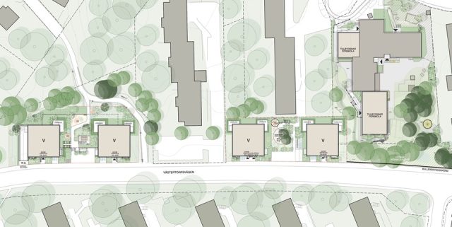 Bilder: Tyck till om byggförslaget med höghus på parkmark i Västertorp ...
